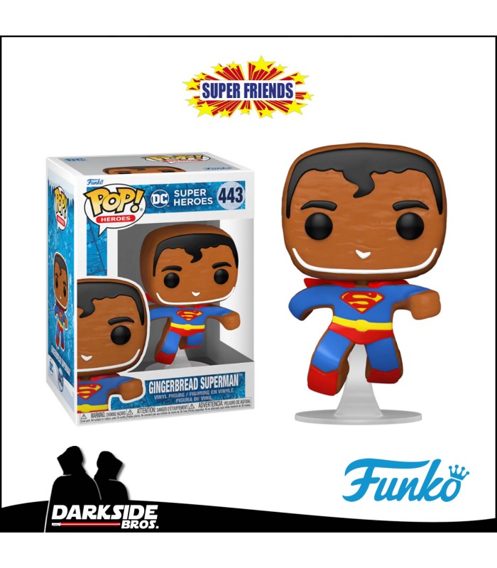 Gingerbread Superman - Superman - Pop! - Funko