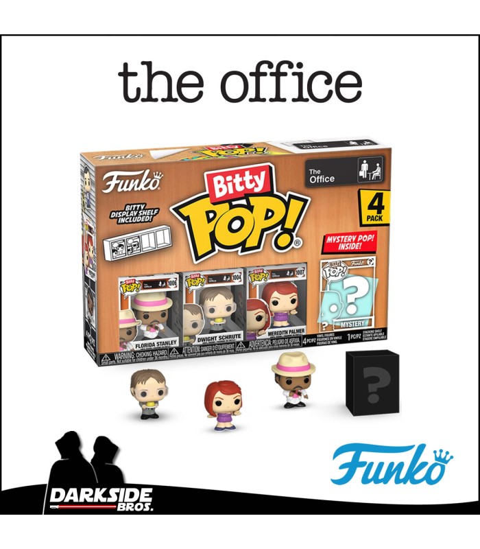 The Office - Stanley 4Pack - Bitty Pop! - Funko
