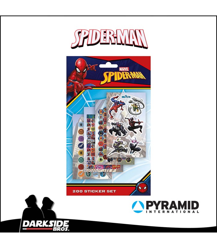 Spiderman - 200 Stickers Pack - Pyramid