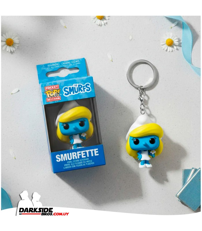 Los Pitufos - Pitufina - Llavero Pop! - Funko
